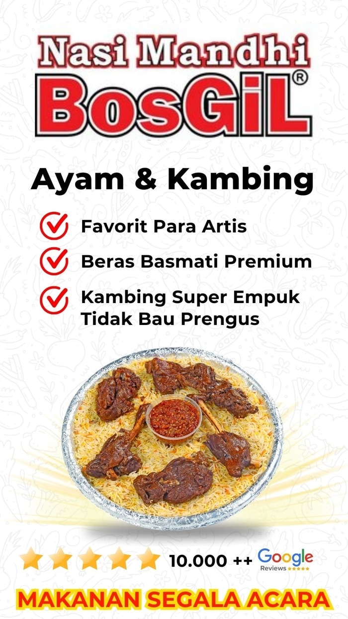Menu Nasi Mandhi Bosgil