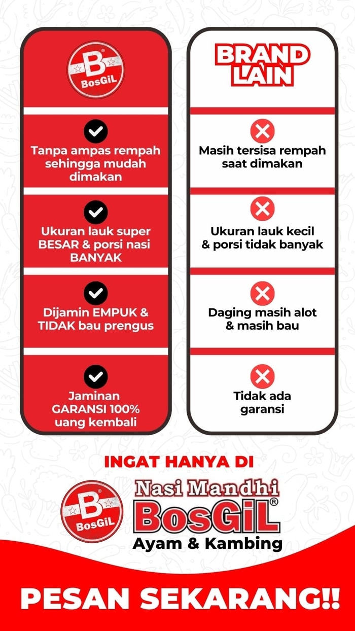 Menu Nasi Mandhi Bosgil