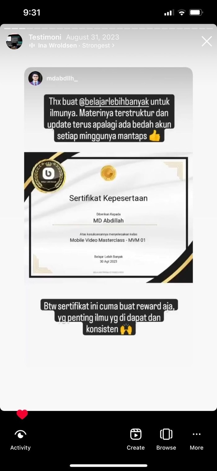 Belajar Bikin Konten Keren Modal HP Doang