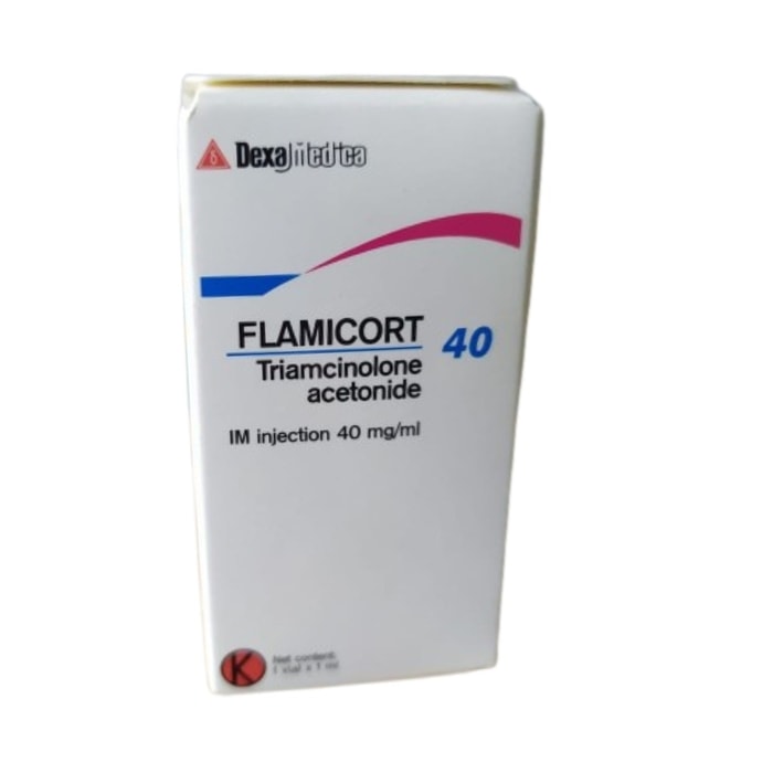 Flamicort 40 mg/ml Triamcinolone Acetonide Injeksi