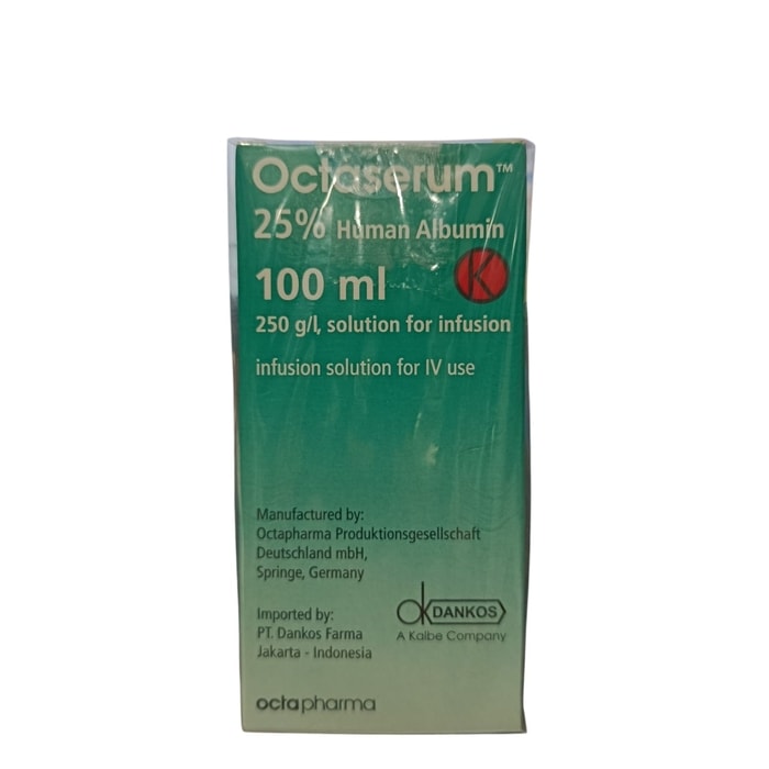 Octaserum Albumin IV 25% – Infus Protein untuk Hipoalbuminemia & Syok ...