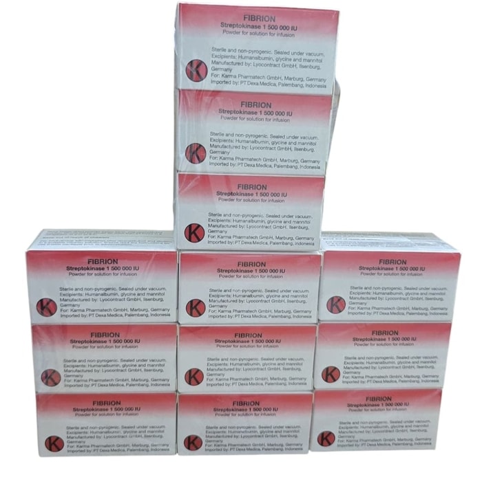 Fibrion Streptokinase 1.500.000 IU – Obat Injeksi Infus Untuk Pengencer ...