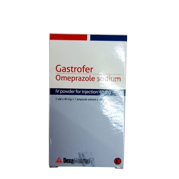 Gastrofer Omeprazole Sodium 40 mg – Injeksi IV untuk Asam Lambung ...