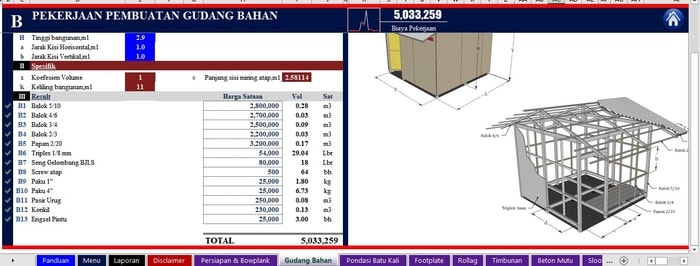 Download Aplikasi CalcuPro Series, Seri Hitung Volume Pekerjaan Konstruksi