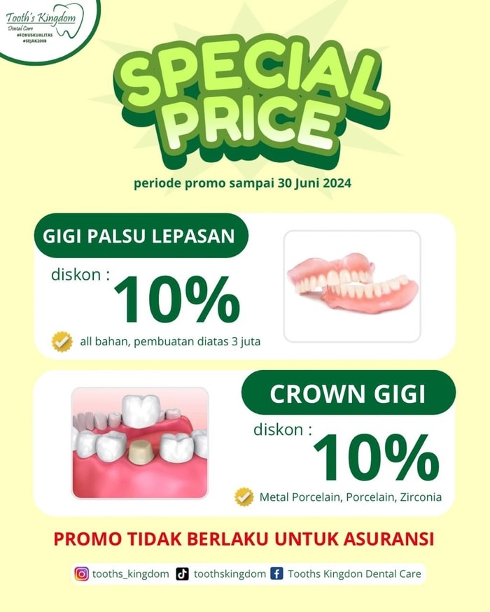 Tooth Kingdom - Fokus Kualitas Sejak 2008