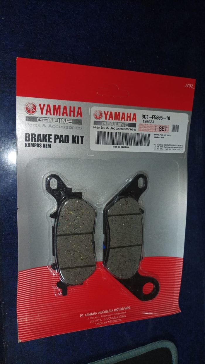 Kampas Rem (Disk) - Yamaha Mio J / Jupiter MX / Vixion / Nmax 3C1-F5805-10